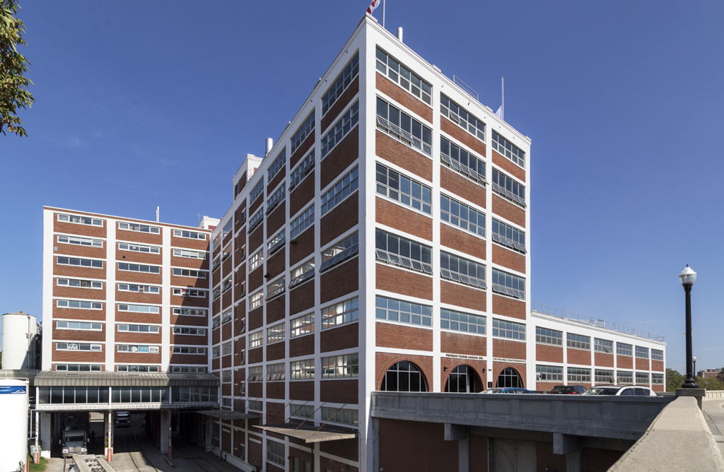 20170929. Peterborough’s 1920 Quaker Oats (PepsiCo) factory where Aunt ...