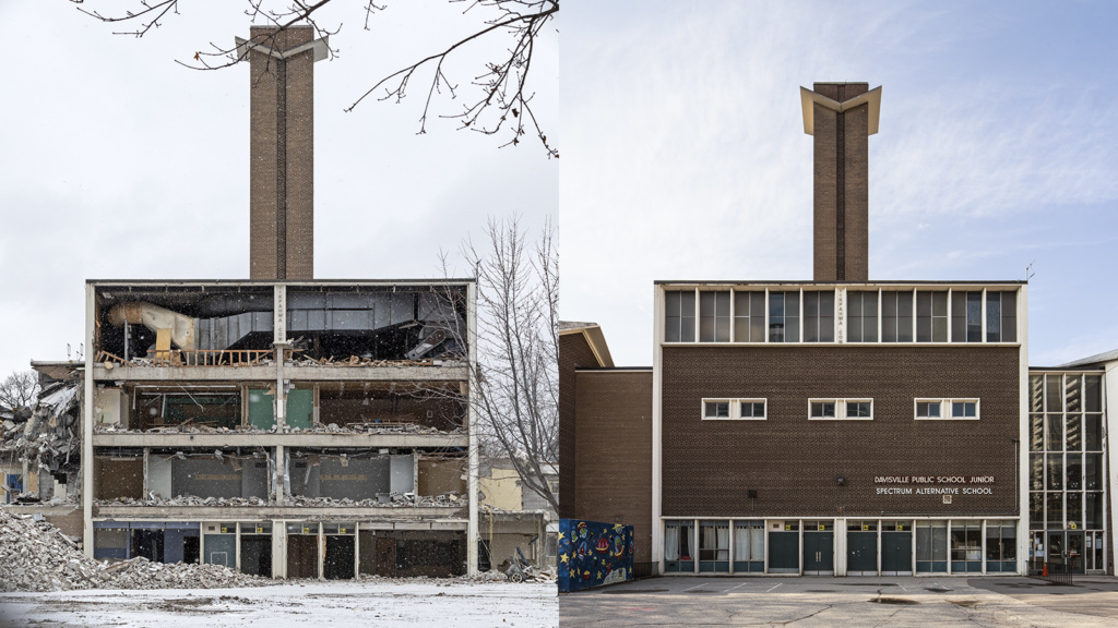 20190117. The main pod of the impressive modernist Davisville Public ...